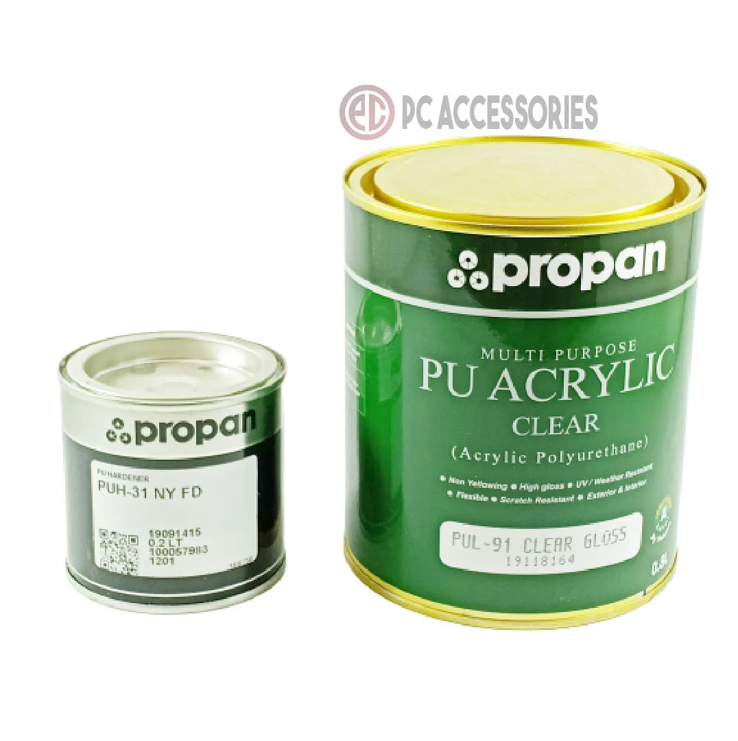 Propan PUL 91 Clear Gloss | Aksesoris dan Peralatan Sofa | Purnama Chandra